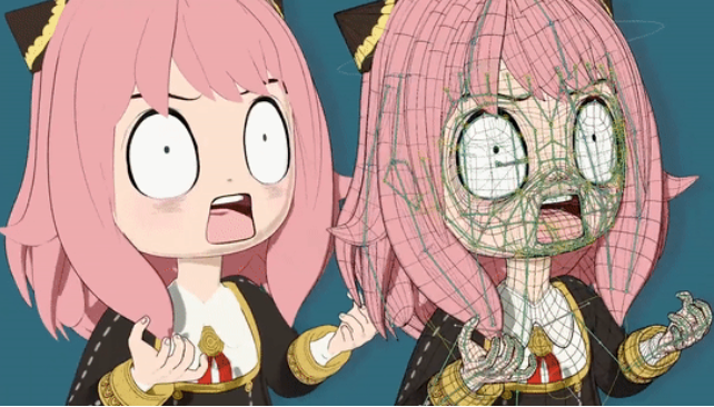 Wednesday X Anya – Stunning Blender Skills in Both Cel Shader & Rigging ...